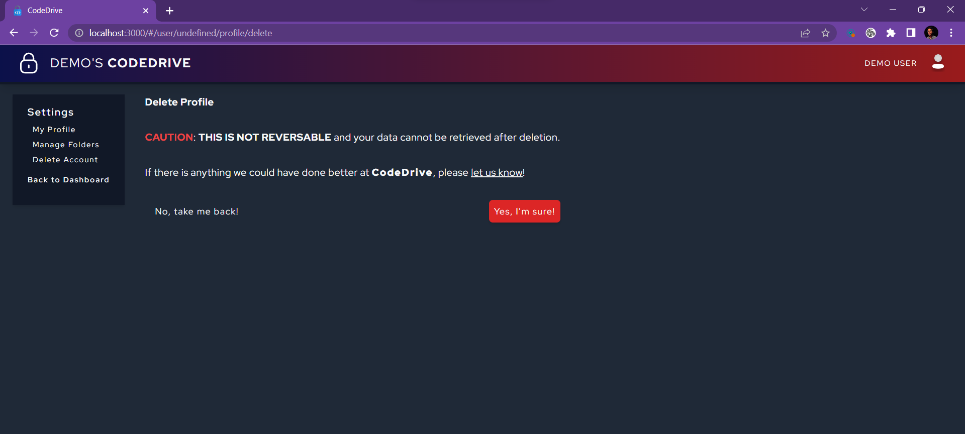 GitHub - Nimit3-droid/codeDrive: A web app to store code and share with friends
