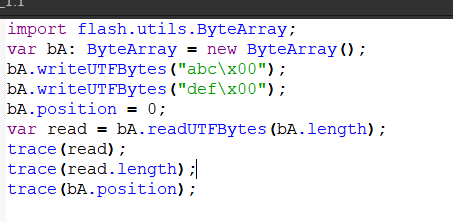 AVM2: Bytearray behaviour is not the same as Flash · Issue #9668 · ruffle-rs/ruffle · GitHub
