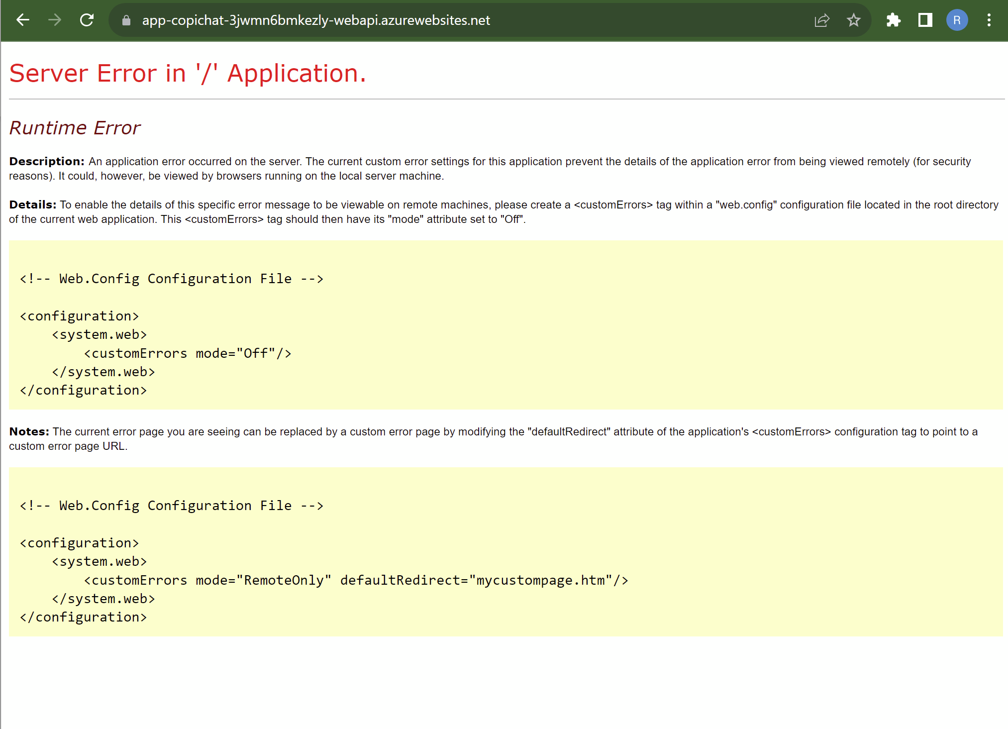 Wrong default value for RUNTIME in package-webapi.sh · Issue #544 · microsoft/chat-copilot · GitHub