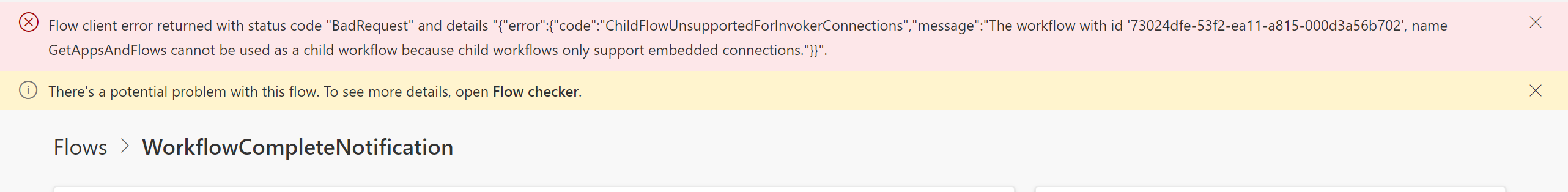 [ALM Accelerator - BUG]: “GetAppsAndFlows” is currently configured with Run-Only user · Issue ...