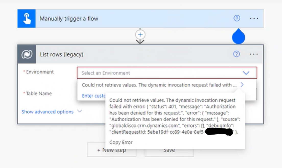 [CoE Starter Kit - BUG] Admin | Sync Template v3 (Solution) fails due to Dataverse legacy ...