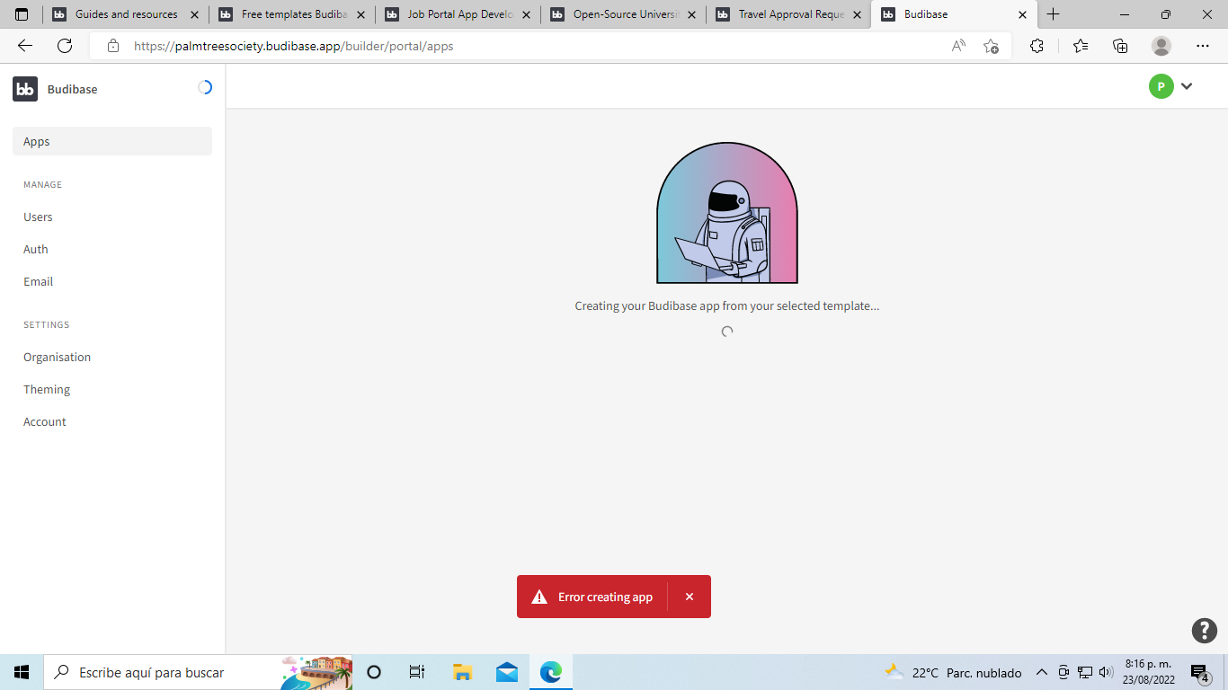 Error initialising app: [object Object] · Budibase budibase · Discussion #7409 · GitHub