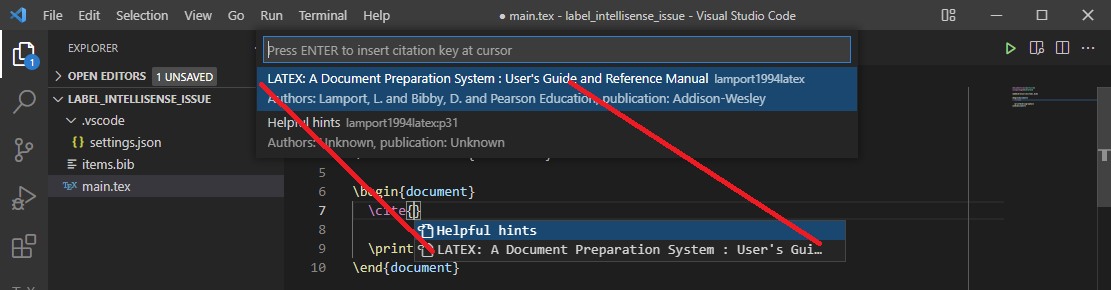 Custom entry field support for citation intellisense · Issue #3214 · James-Yu/LaTeX-Workshop ...