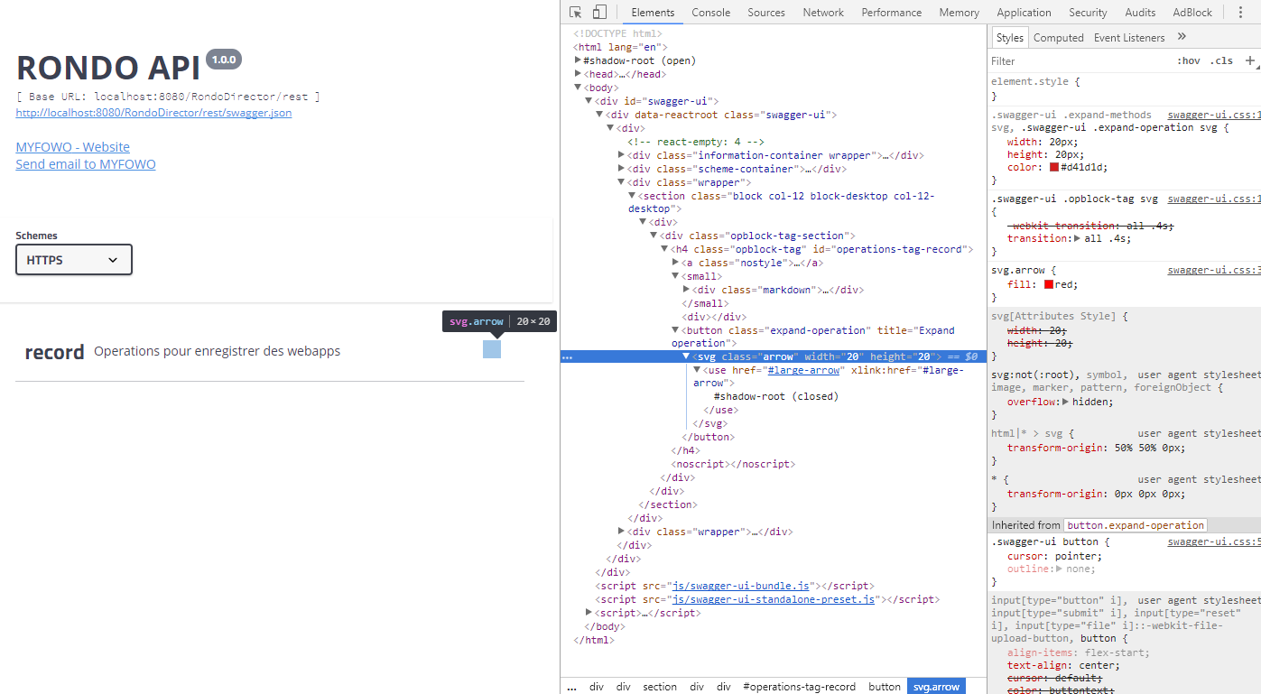 Arrow not visible · Issue #3995 · swagger-api/swagger-ui · GitHub