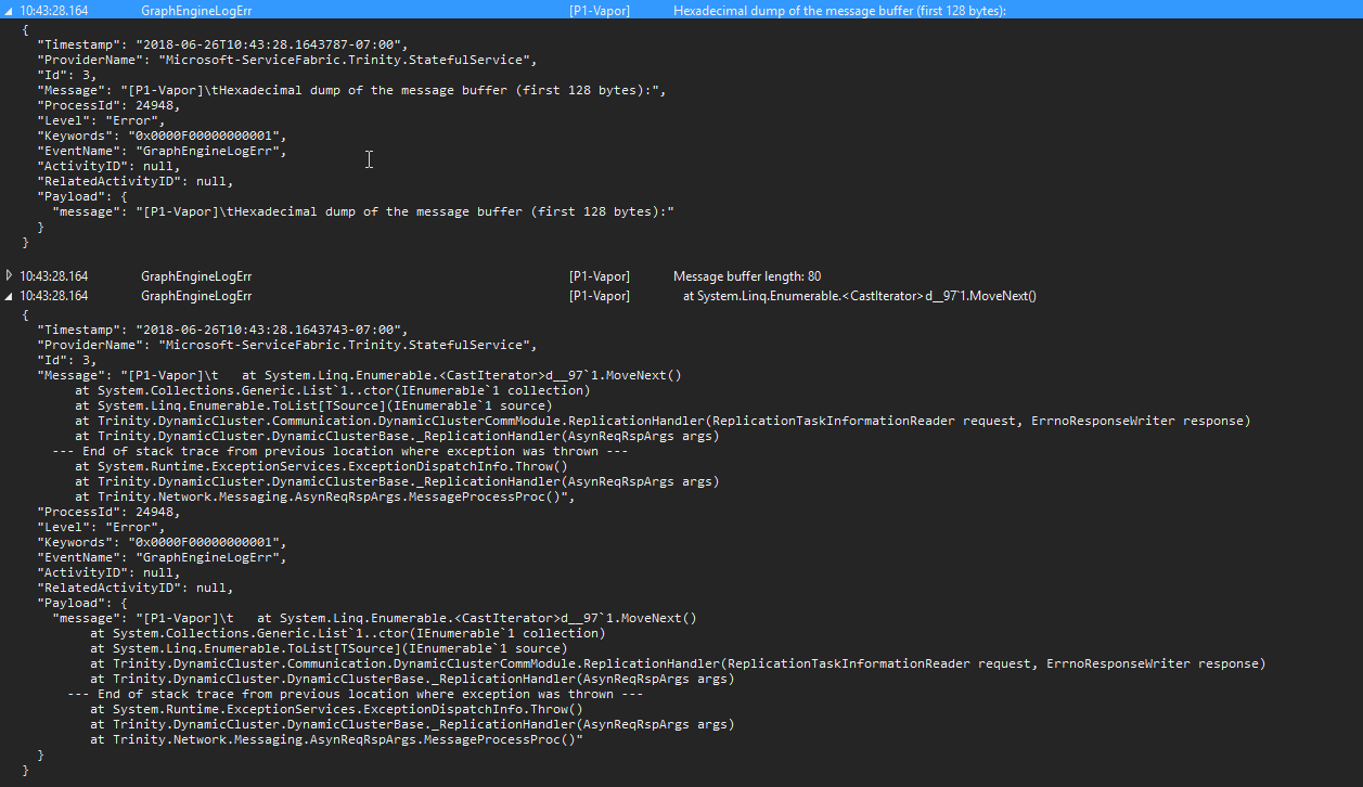 Seeing lots of "Exception Throw" in Trinity.ServiceFabric.Infrastructure · Issue #208 ...