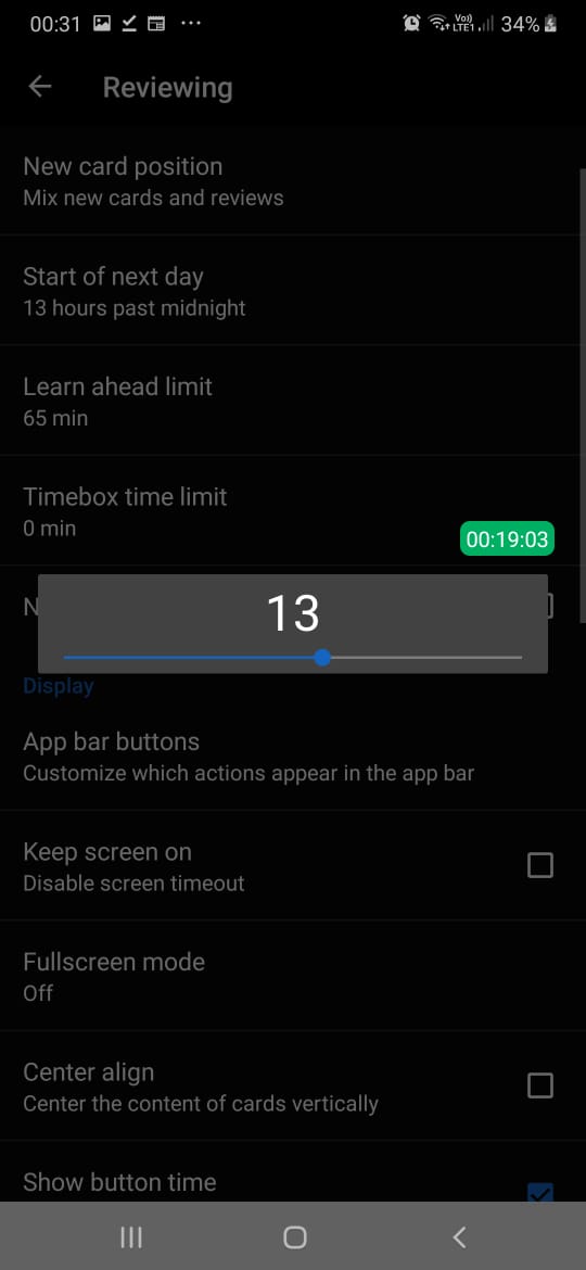 Replacement of SeekBarPreference with IncrementerNumberRangePreference · Issue #8262 · ankidroid ...