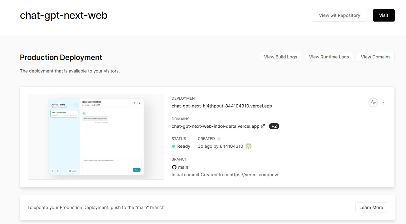 昨天还能用，今天发送任何信息都是报错“出错了，稍后重试吧” · Issue #408 · ChatGPTNextWeb/NextChat · GitHub
