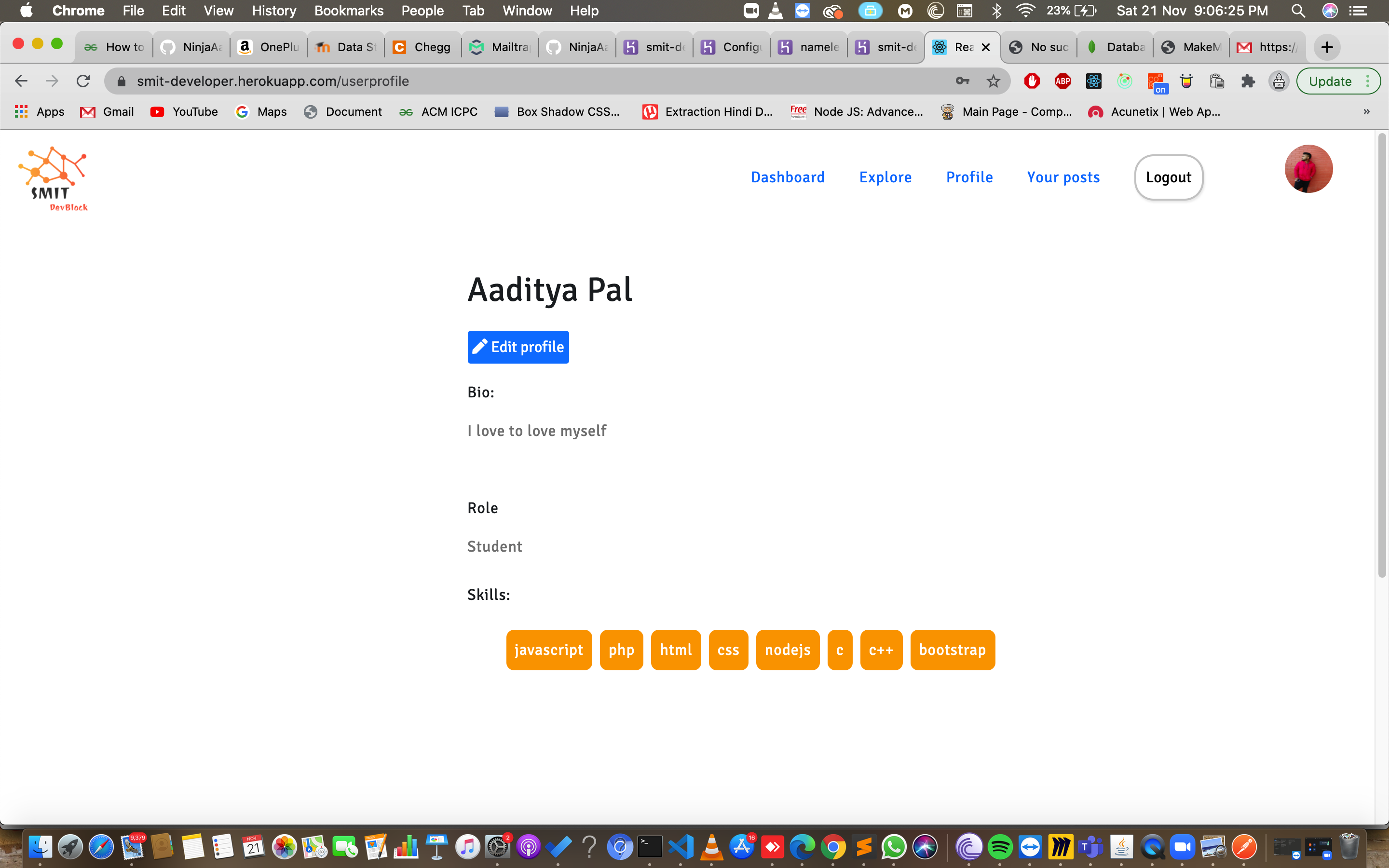 GitHub - NinjaAadi/Smit_developer_official: A webapp for smitians and all :)