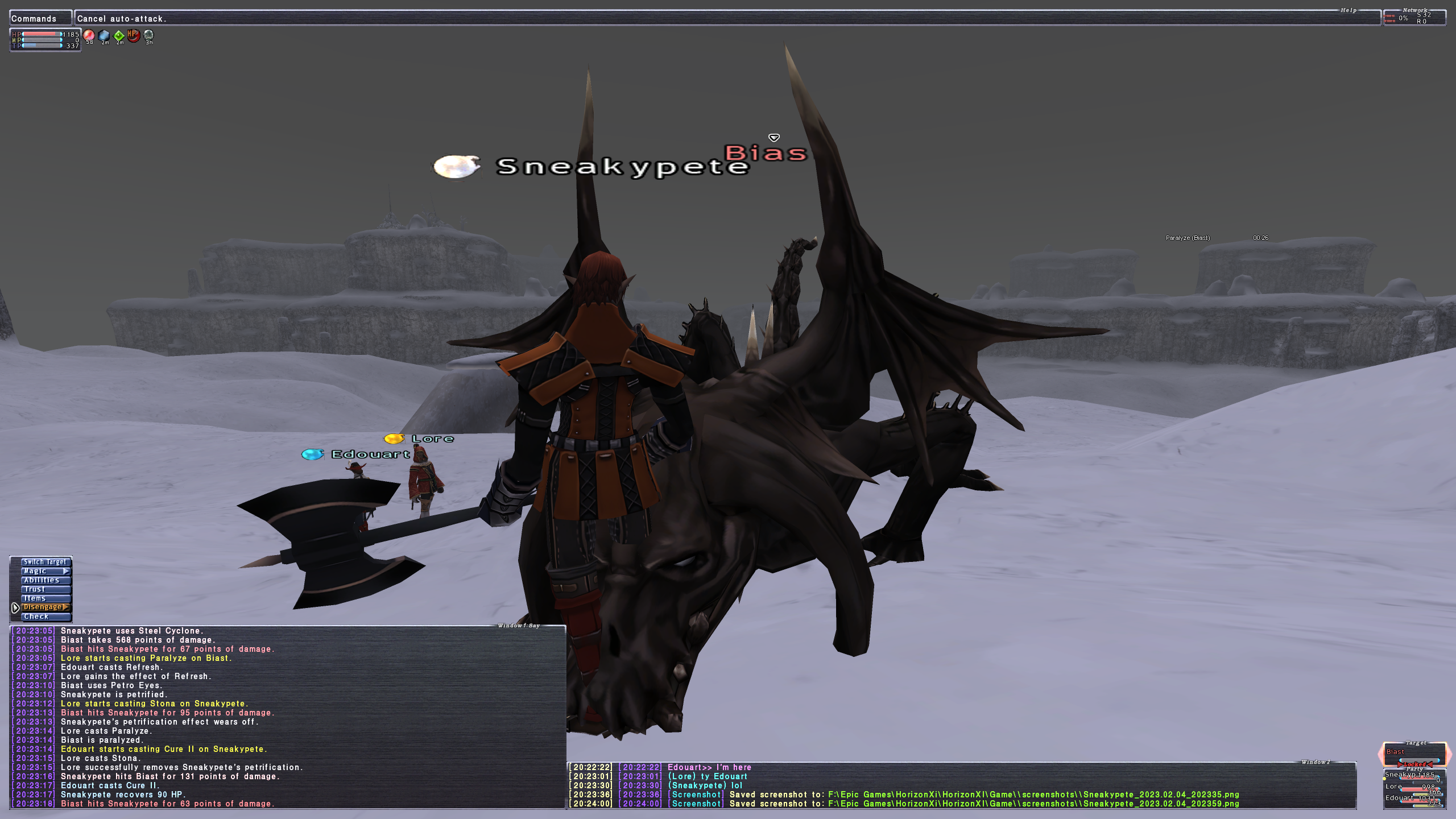 🐛 Killing Biast Causes Zone Crash Horizonxi · Issue 2719 