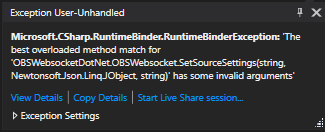 SetSourceSettings · Issue #90 · BarRaider/obs-websocket-dotnet · GitHub