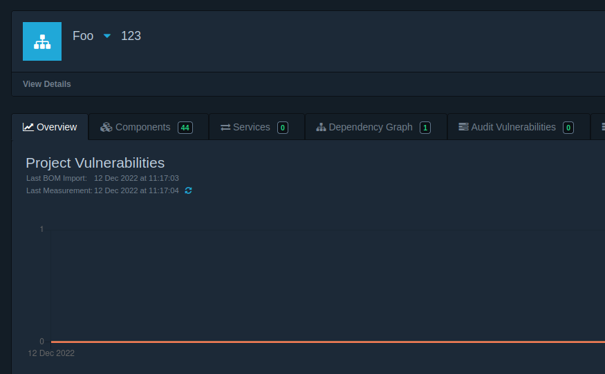 Display "Last BOM Import" timestamp on project page · Issue #147 · DependencyTrack/frontend · GitHub