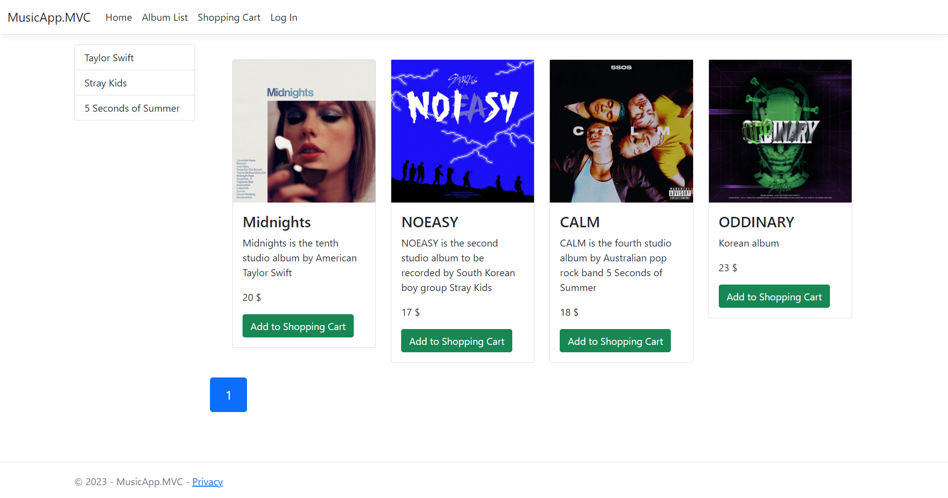 GitHub - slnylprsln/MusicApp: MVC yapısı kullanılarak tasarlanmış ...
