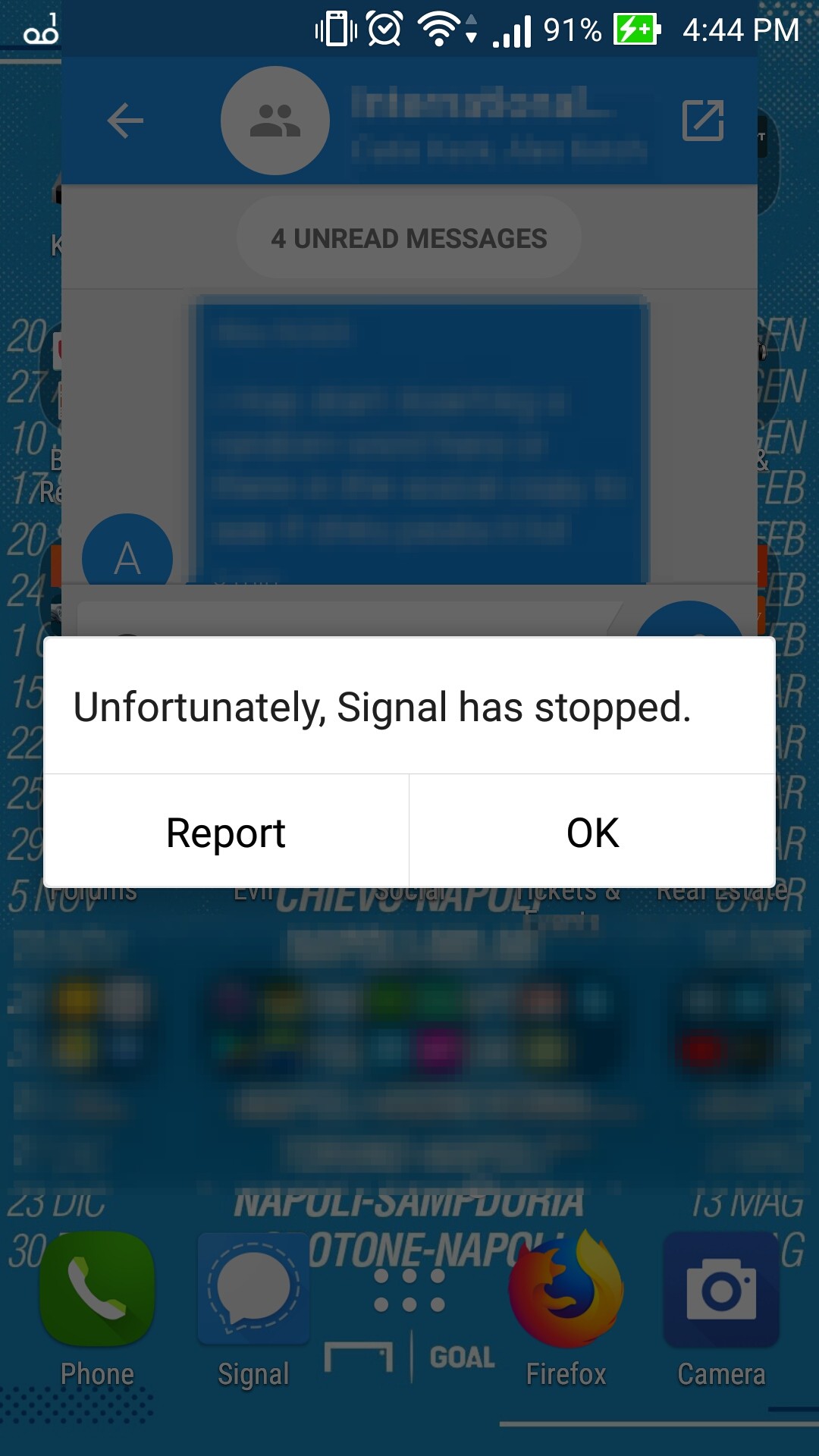 Signal Crashing On Launch · Issue 7339 · Signalapp Signal Android · Github