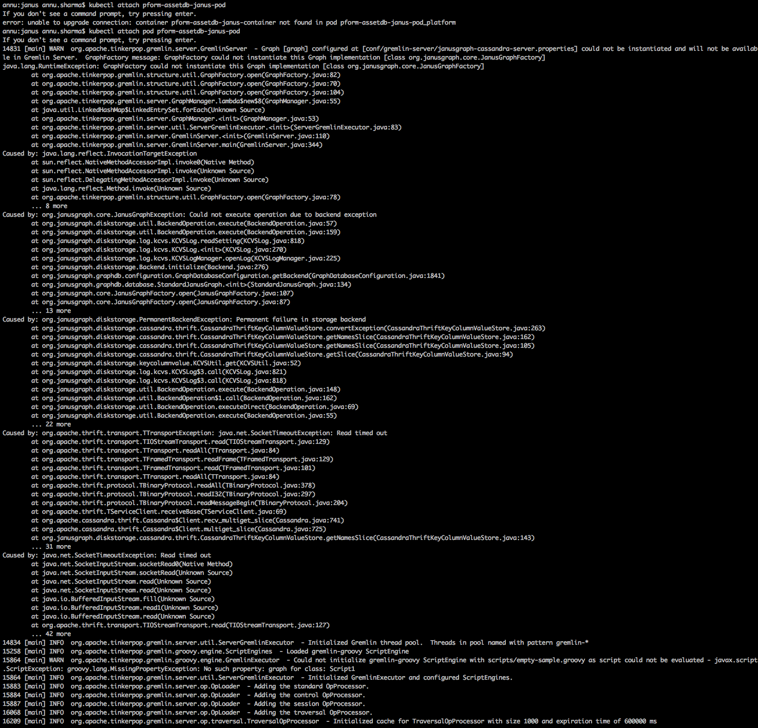 Janusgraph Intermittently Fails To Create Schema In Cassandra · Issue 620 · Janusgraph 