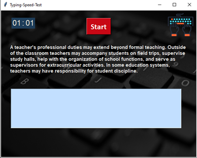 GitHub - chirag3110/Typing_Speed_Test