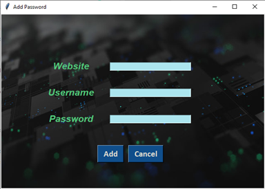 GitHub - chirag3110/PasswordManager