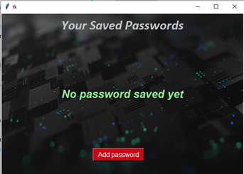 GitHub - chirag3110/PasswordManager