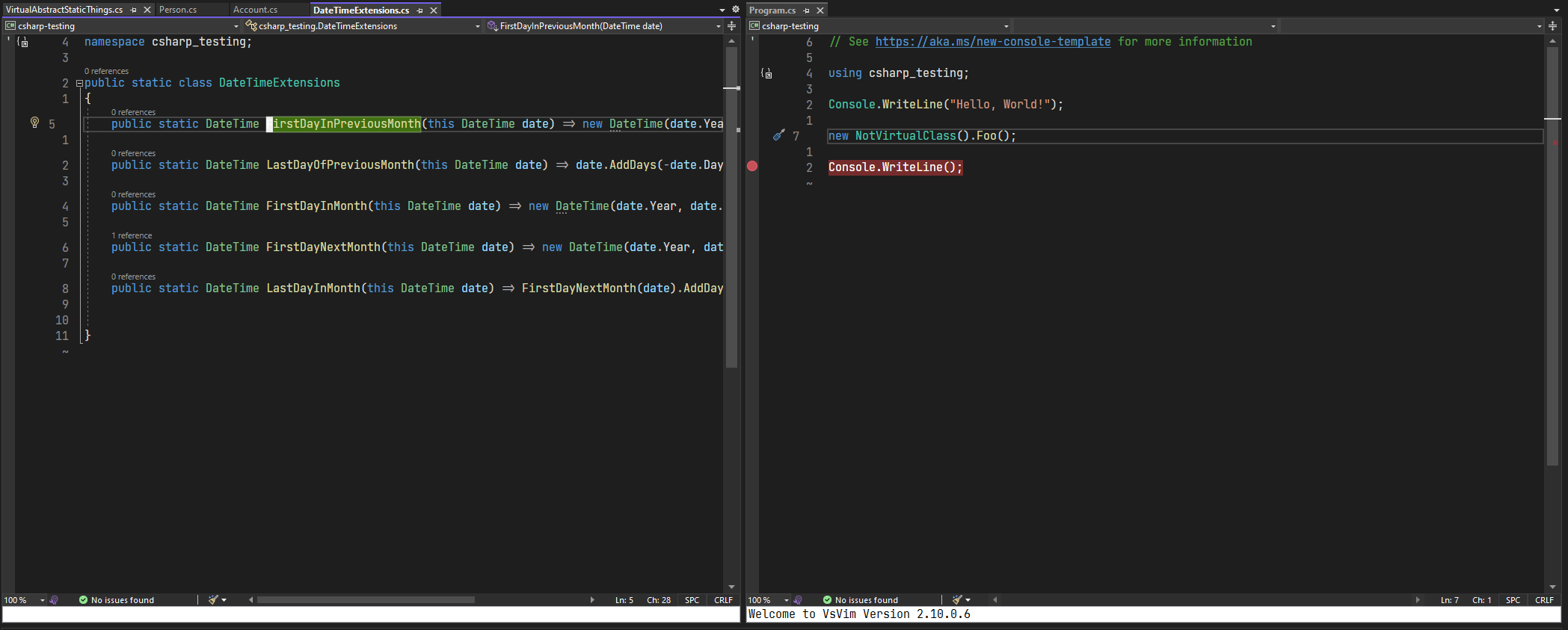 Can T Map New Split Or Tab Group · Issue 3043 · Vsvim Vsvim · Github