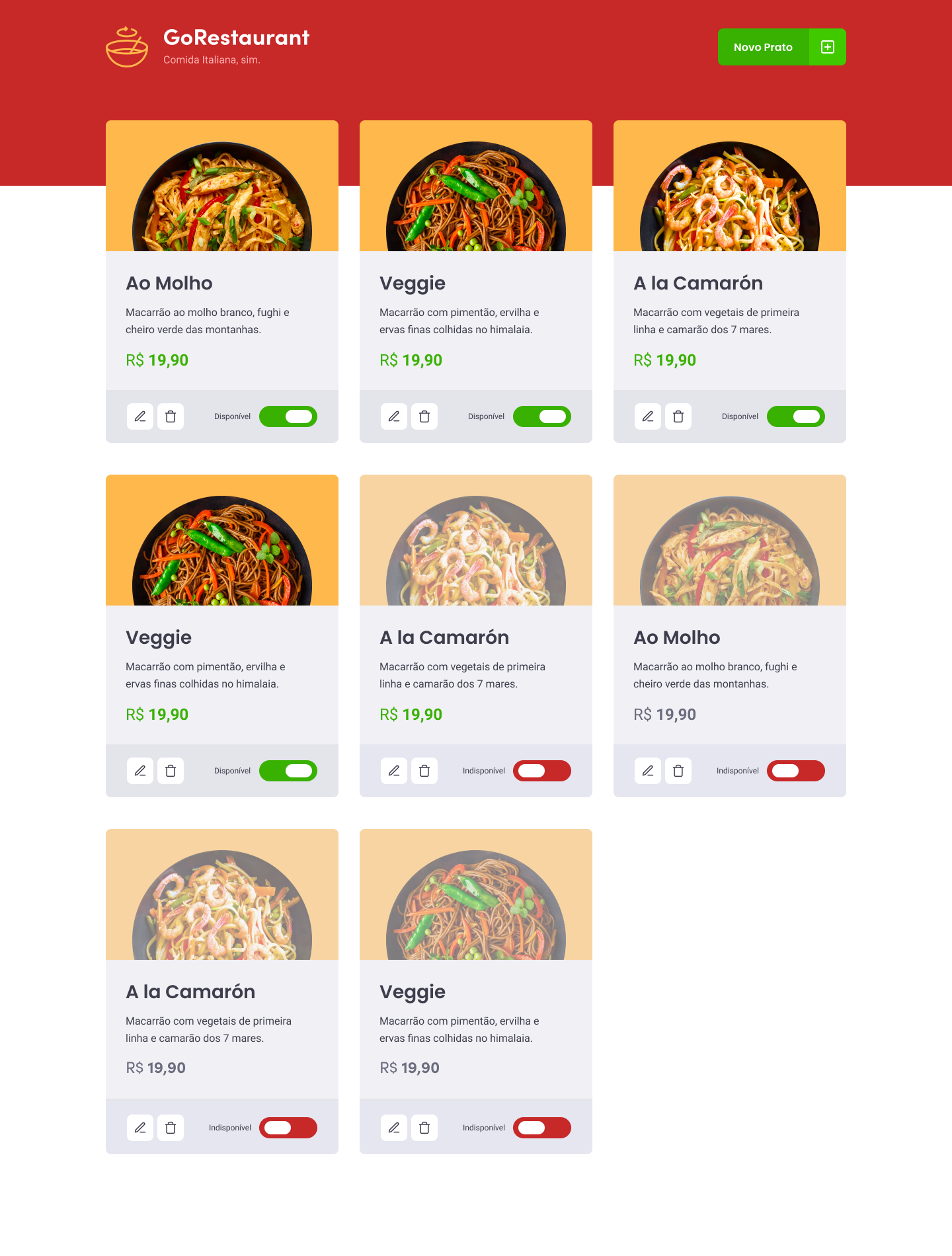 GitHub - juliomchado/GoStack-Challenge09-GoRestaurantWeb