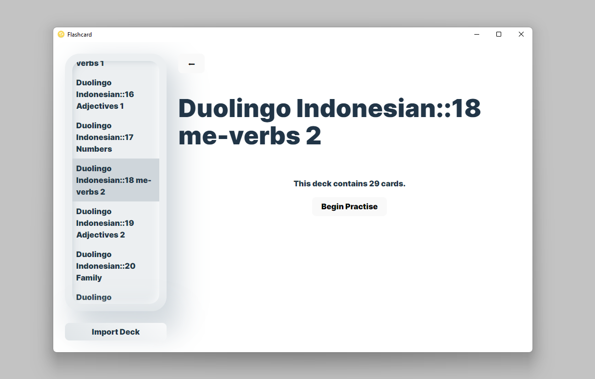 GitHub - rossw01/Flashcard: Electron app allowing for free-review of ...