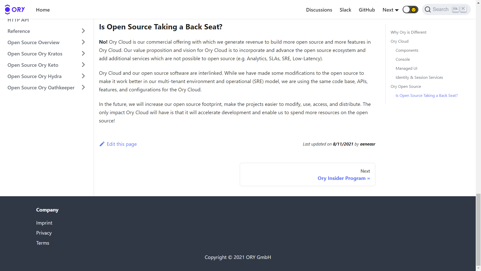 Align Footer Content in Center for mobile & Desktop View · Issue #498 · ory/docs · GitHub