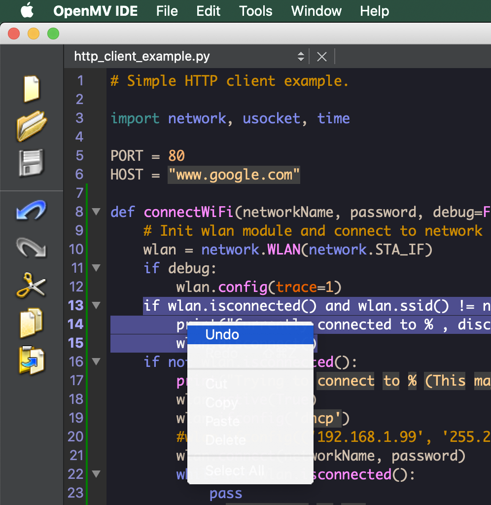Mac Issue with Dark Mode · Issue #93 · openmv/openmv-ide · GitHub