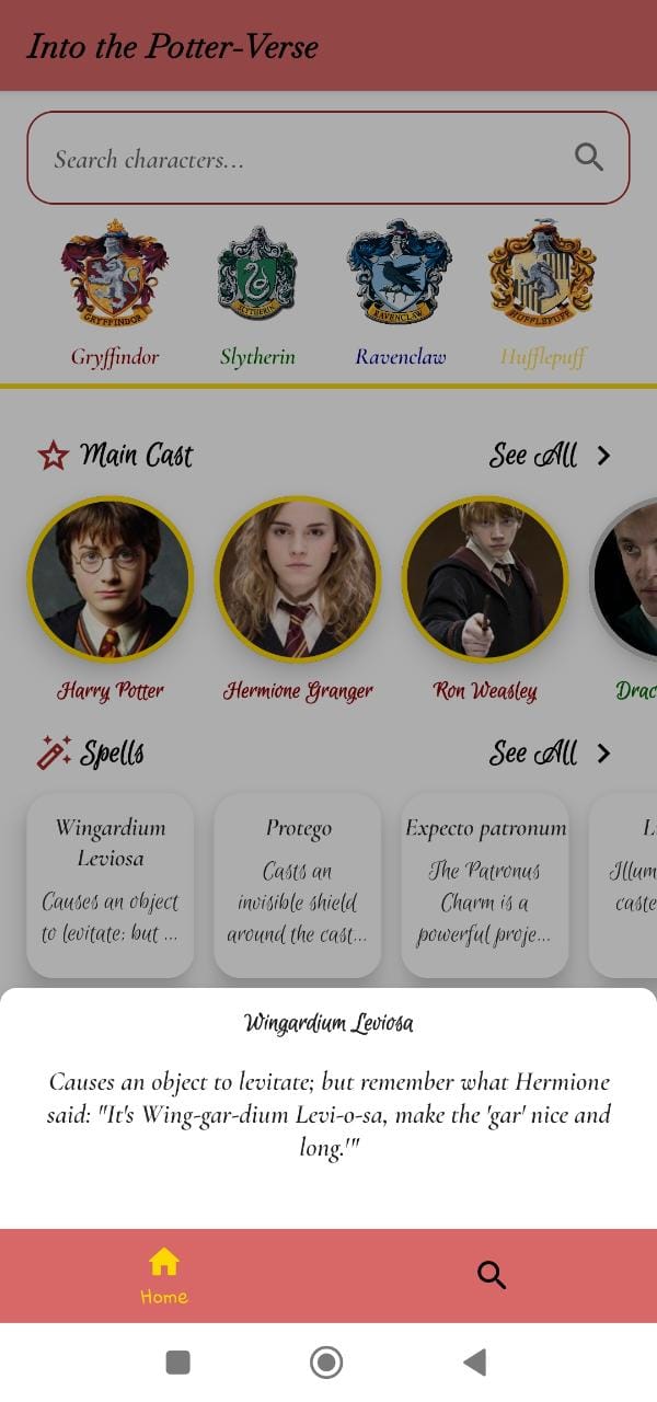 GitHub - mungai-codes/potter_verse_app: Into the Potter-Verse