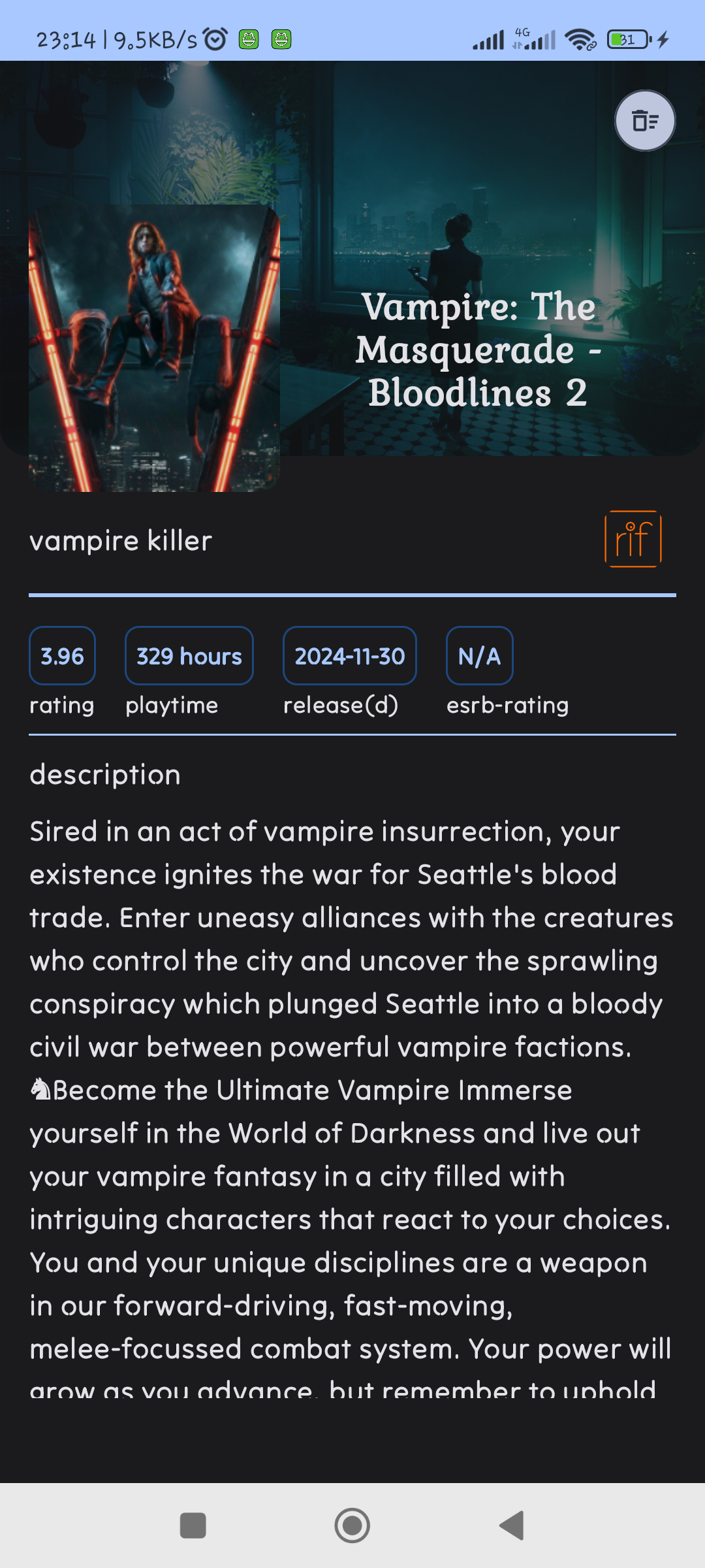 GitHub - mungai-codes/gamehub: A game dictionary android application.