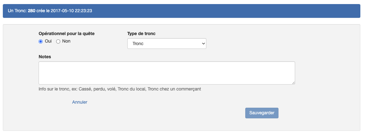 Bonjour, il n'y a pas de fonction de suppression des troncs et des bénévoles · Issue #170 · dev ...