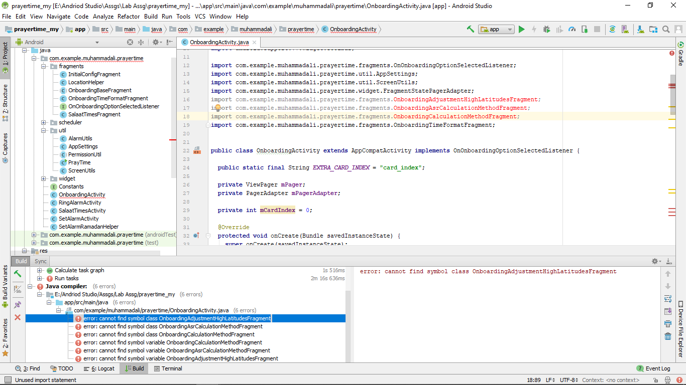 Missing calsses · Issue #1 · emonm/PrayerTimeSetting · GitHub