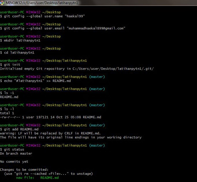 GitHub - haekal99/Latihan1