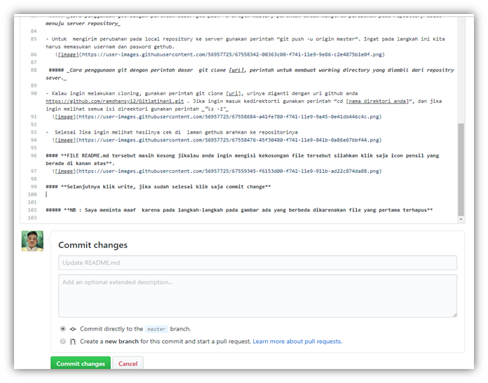GitHub - ramdhansy12/Gitlatihan1: Tutorial Penggunaan Git