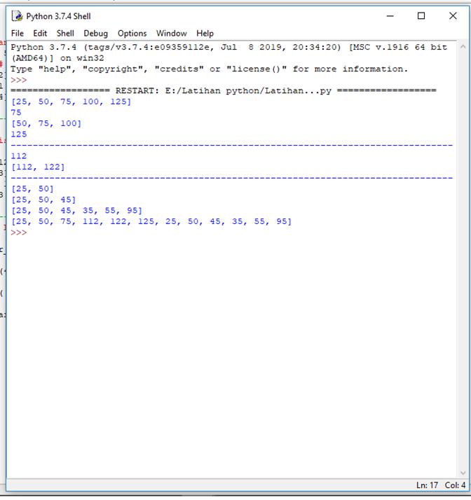 GitHub - ramdhansy12/Praktikum4-LIST-: Membuat data ke dalam sebuah ...