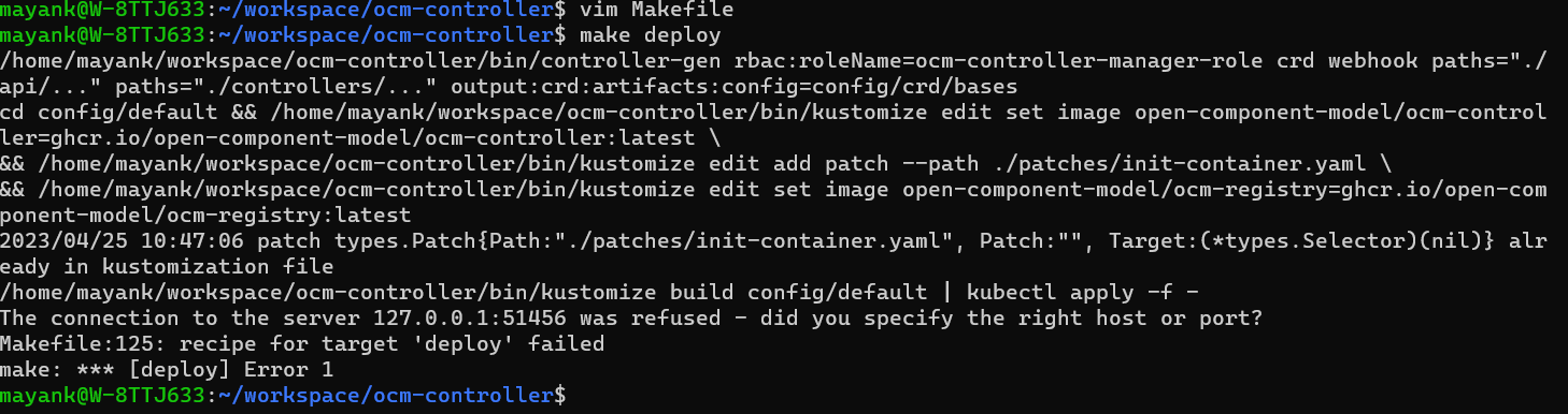 ocm-controller doesn't get deployed to in second cluster · Issue #179 · open-component-model/ocm ...