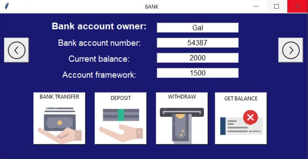 GitHub - GalShashua/Mini-Bank: Mini bank. Managing bank accounts, and ...