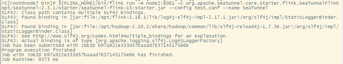 [Bug] [Seatunnel] flink task executed failure · Issue #14323 · apache/dolphinscheduler · GitHub