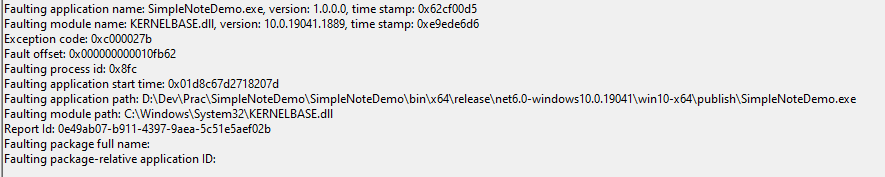 MAUI Blazor app published as "a single (.exe) file app" cannot start · Issue #10054 · dotnet ...