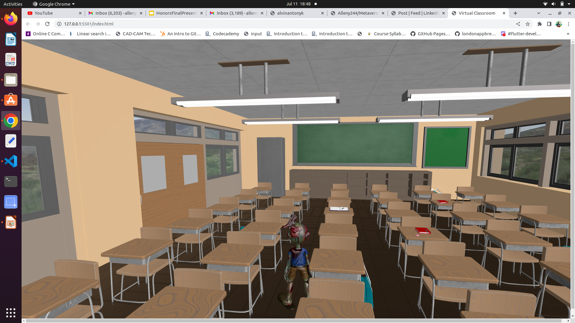 GitHub - Alleny244/Metaverse_Classroom: Realistic Classroom using ...