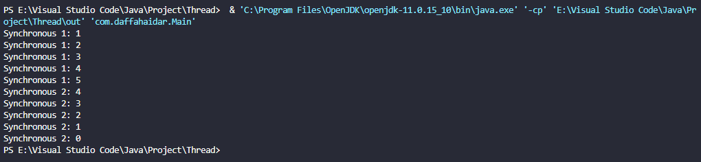 GitHub - daffahaidar/java-thread: Tugas GSLC Mobile Object Oriented Programming Sesi 7