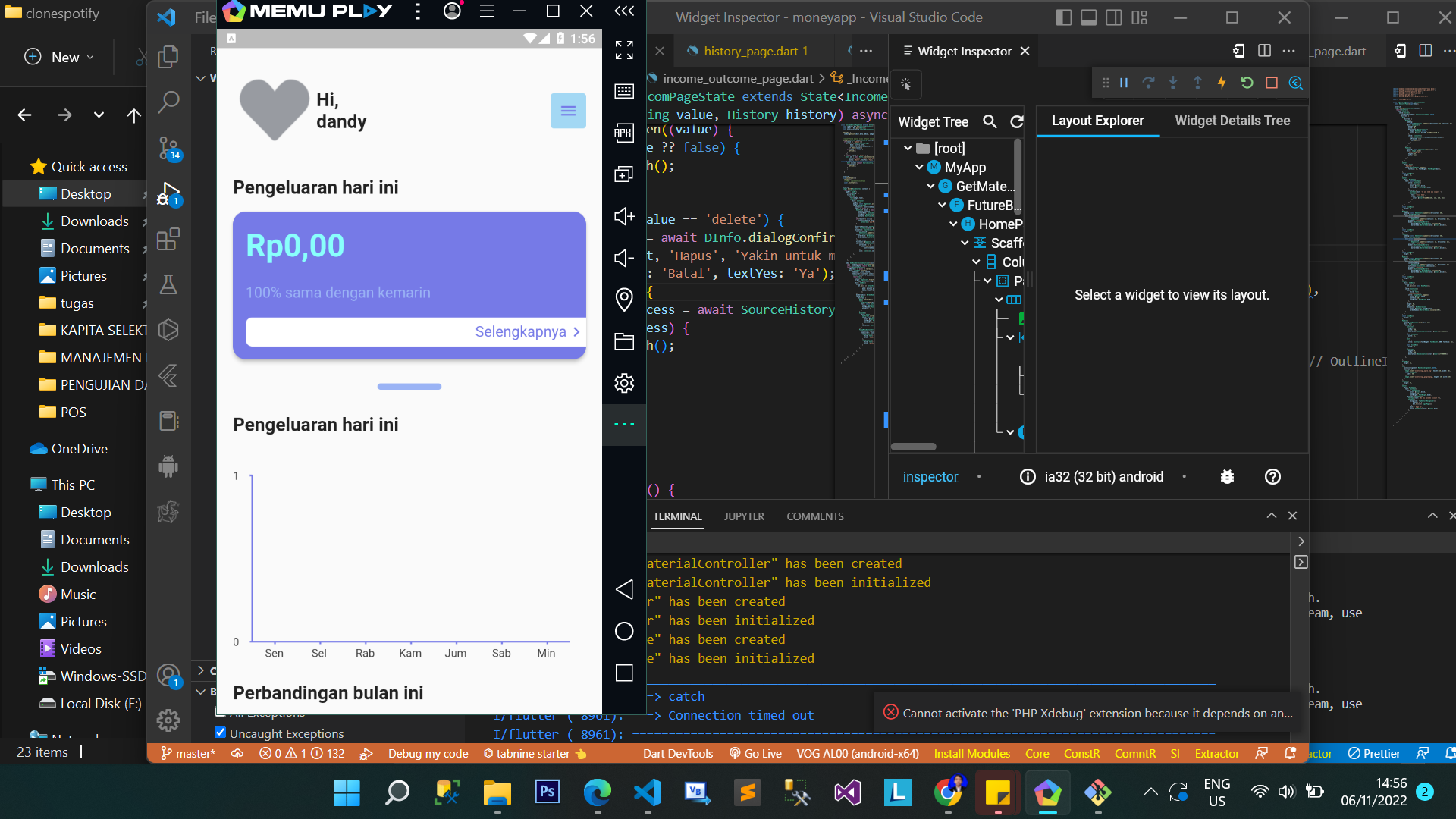 GitHub - dandyfp/moneyappbyBWA