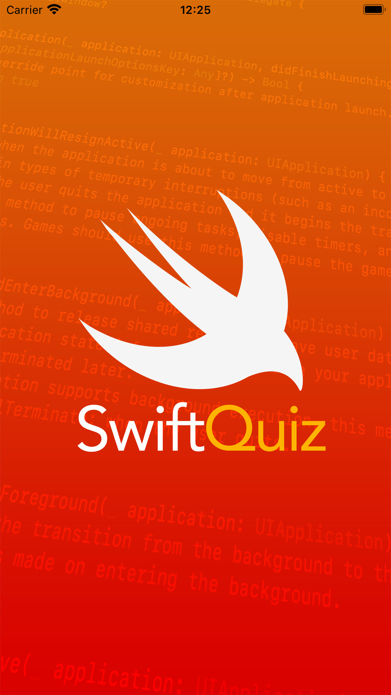 GitHub - RaffDevs/QuizSwift: App de quiz com perguntas sobre swift.