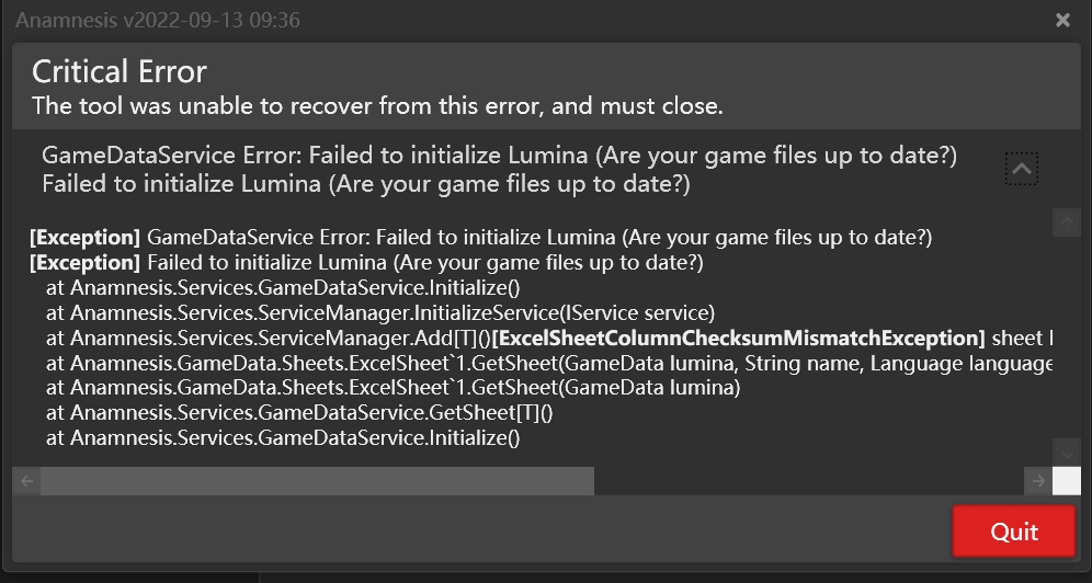 Unable to run · Issue #1231 · imchillin/Anamnesis · GitHub