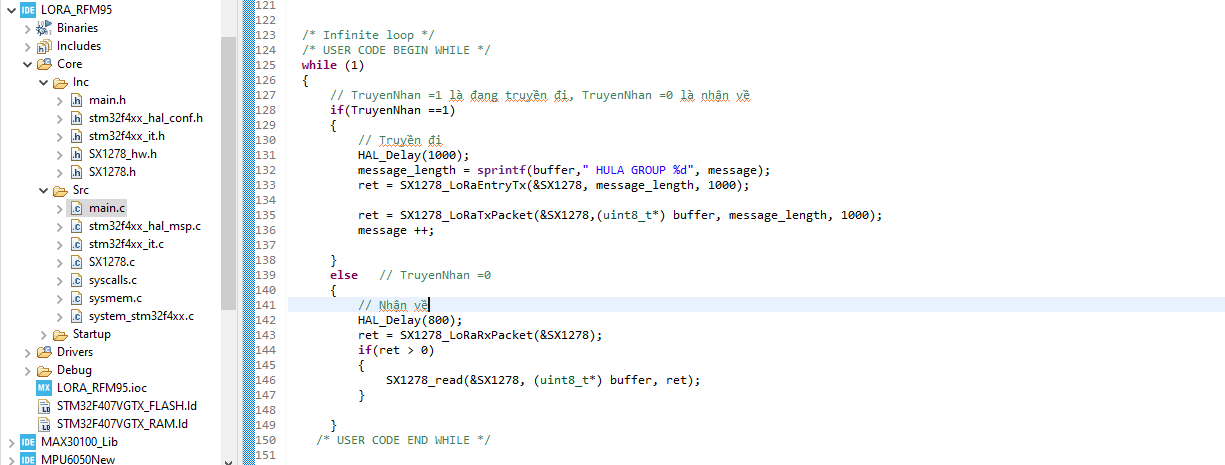GitHub - VANTHO15/LORA_RFM95_