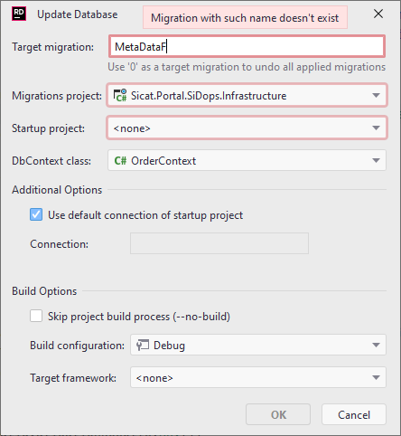 cannot select startup project · Issue #76 · JetBrains/rider-efcore · GitHub