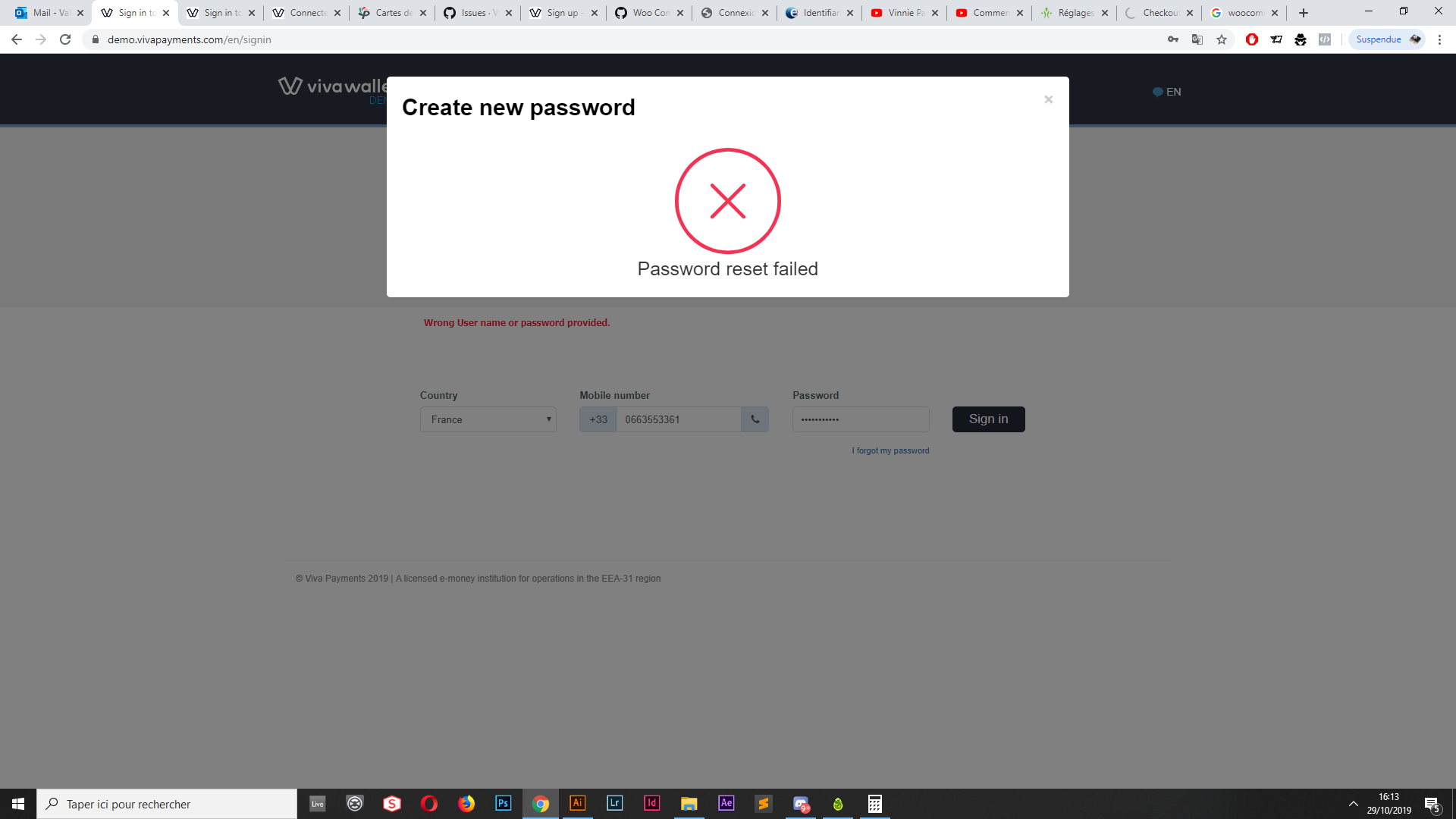 I cant create demo acount to resolve issue #1174 · Issue #1182 ...
