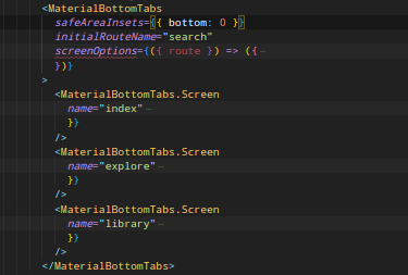 Ghost routes when using material bottom tabs · Issue #554 · expo/router ...