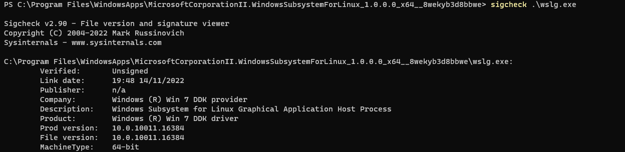 Windows Store Wsl Executables Unsigned · Issue 9159 · Microsoftwsl · Github