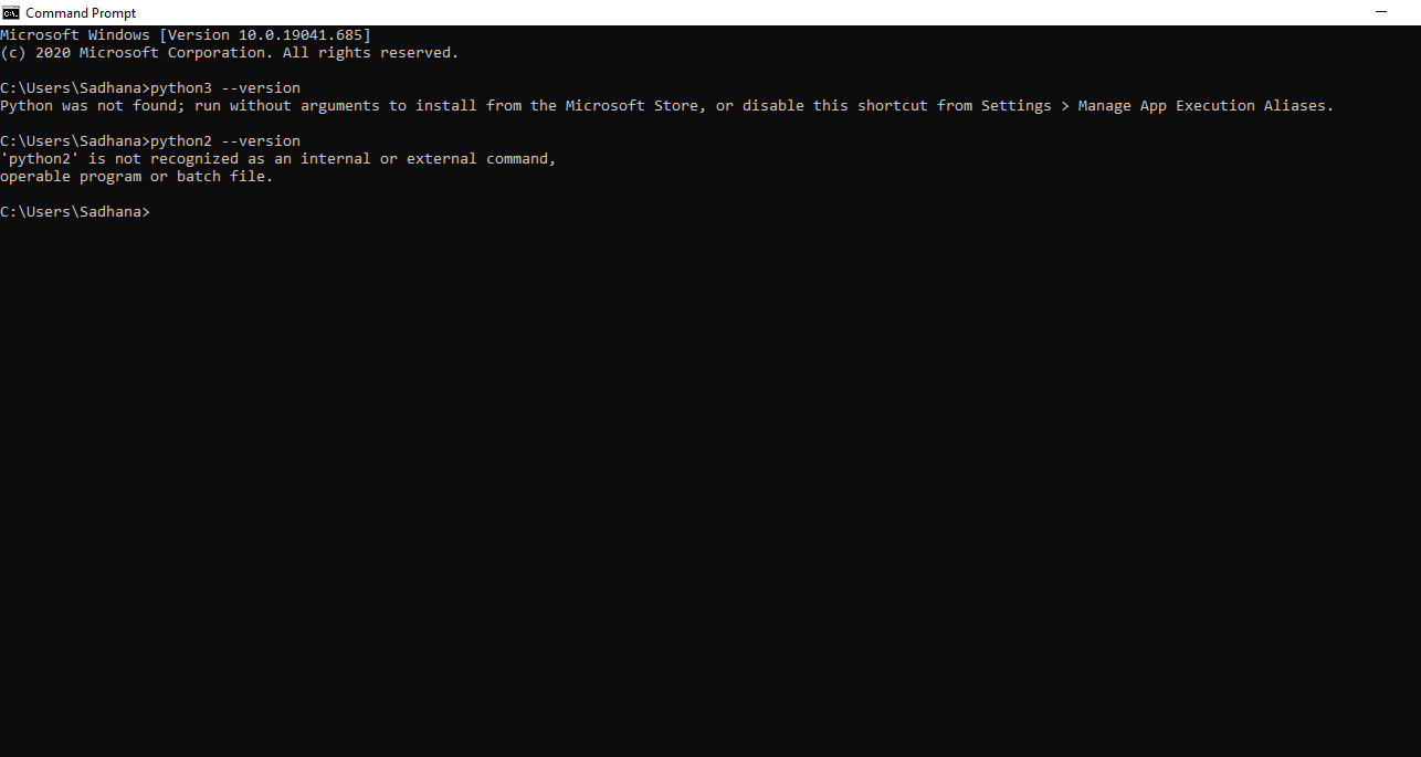 How to check Python version if more than one python version installed. · Issue #2435 · aboutcode ...