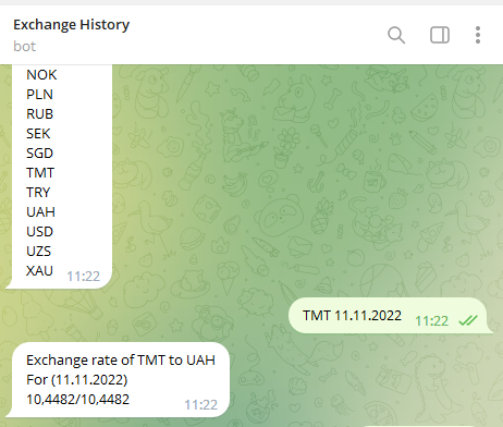 GitHub - xmorfik/ExchangeHistoryBot: Exchange history telegram bot using PrivatBank API