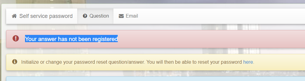 Your answer has not been registered error for some users · Issue #349 · ltb-project/self-service ...